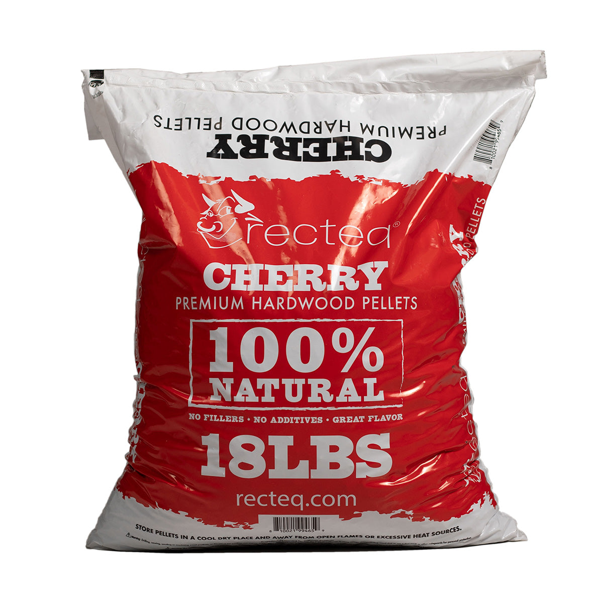 Recteq Hardwood Wood Pellet Fuel All Natural Cherry 18 lb – THE BBQ ...